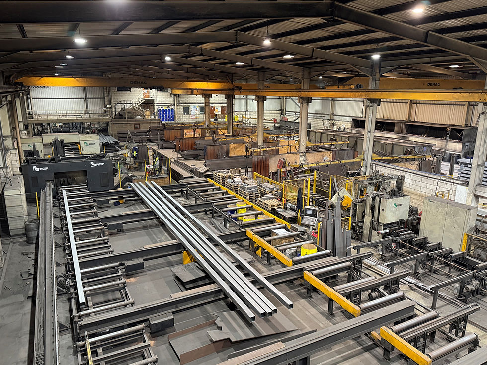 Steelwork Manufactoring Factory | Snashall Steel Fabrications Ltd ...