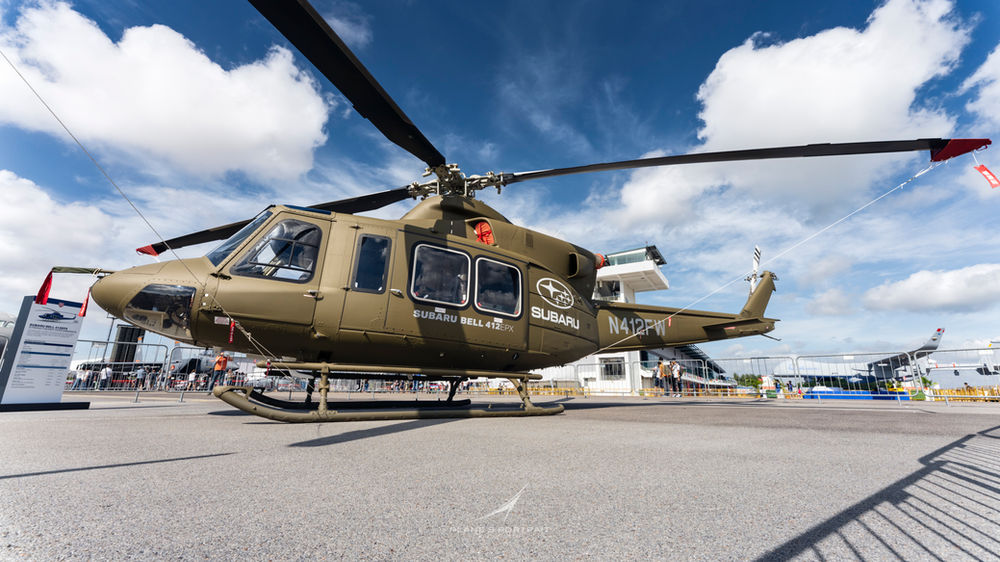 Subaru-Bell's 412EPX Asia Debut at the Singapore Airshow 2020