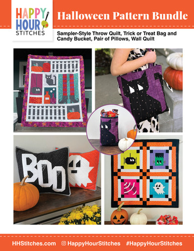 Halloween Pattern Bundle | Happy Hour Stitches