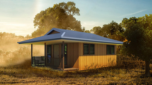 beach bungalow modular home prefab house wooden