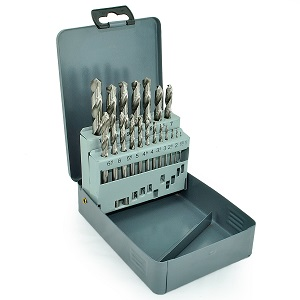 630256 DRILL SET HSS STRAIGHT SHANK ; 6-10MM 41'S IN STEEL CASE | shipstore