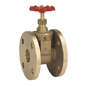 755545 GATE VALVE BRONZE DIN FLANGED ; PN16 DN40 | shipstore