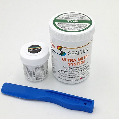 812388 ULTRAMETAL CERAMIC STEEL PUTTY; 1 kg | shipstore