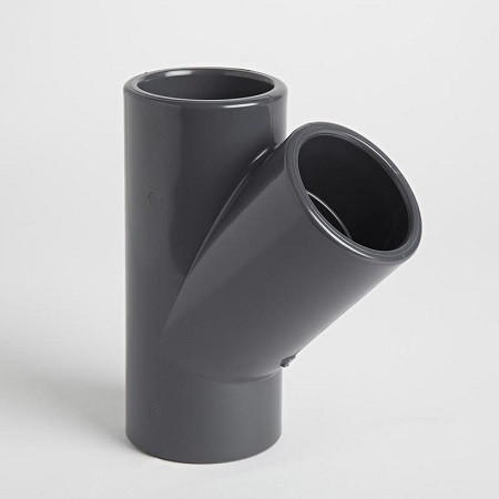 732835 PVC Fittings Y Piece 45° for Drain Size 75 | shipstore