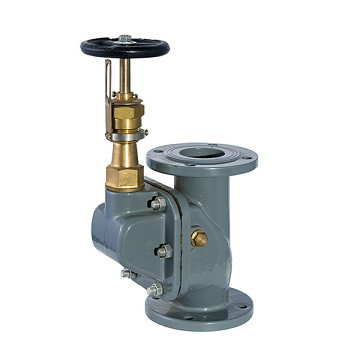 754245 STORM VALVE VERTICAL TYPE ; WITH HANDLE; JIS 125 mm | shipstore