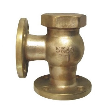 751368 ANGLE VALVE LIFT CHECK BRONZE ; FL'GED U-BONNET F7418 16K-25MM ...