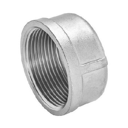 732539 Stainless Steel Threaded Rounded Cap 1/2" | shipstore