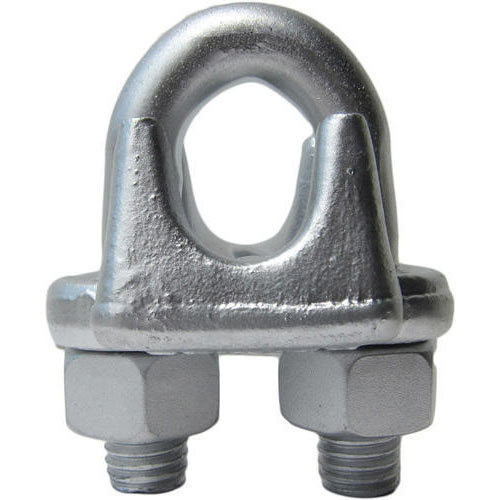 230825 STANDARD WIRE CLIPS; Galvanized, Wire Size Diam 28 mm | shipstore