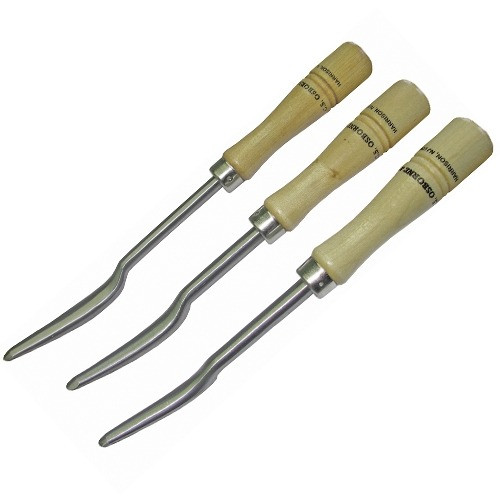 613226 BEARING SCRAPERS; Flat Double End, 240 mm | shipstore