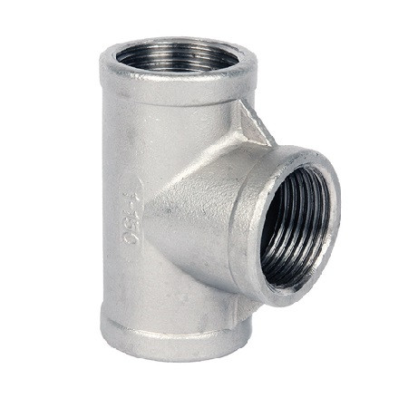 732524 Stainless Steel Threaded Tee 1/2" | shipstore