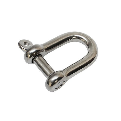 233502 STAINLESS STEEL SCREW PIN ''D'' SHACKLES; 8 mm | shipstore