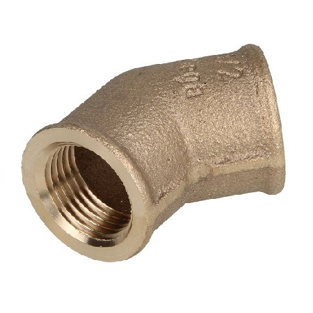 732105 Brass Threaded Elbow 45° 3/4" | shipstore