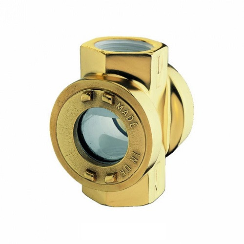 756875 SIGHT GLASS, Double Window Type, BSP Threaded, DIN , 1/2 ...