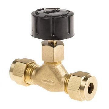 750776 STOP GLOBE VALVE BRASS W/BOTH ; BITE JOINTS F7379 30KG-4MM ...