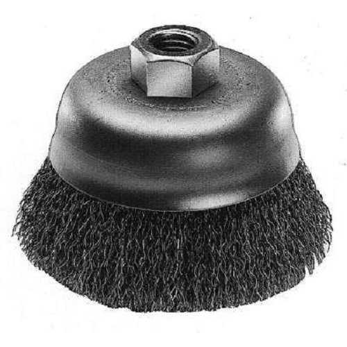 510762 WIRE CUP BRUSHES; Standard Cup Whell Size 100 x 5/8 Thickness ...