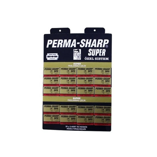 Perma Sharp Kaset 5'li Jilet 20'li Paket | BarberimTr