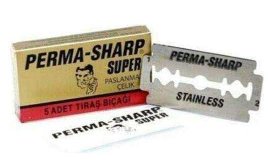 Perma Sharp Kaset 5'li Jilet 20'li Paket | BarberimTr