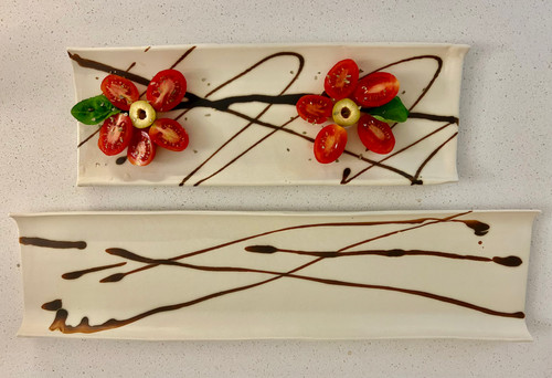 Porcelain Appetizer plates | Joy Yanow Ceramics