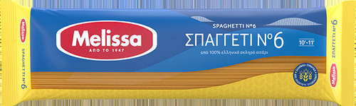 Spaghetti No6 500g Melissa | Bakalikon