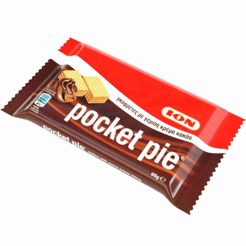 Wafer with Cocoa Cream Filling Pocket Pie 60g ION | Bakalikon