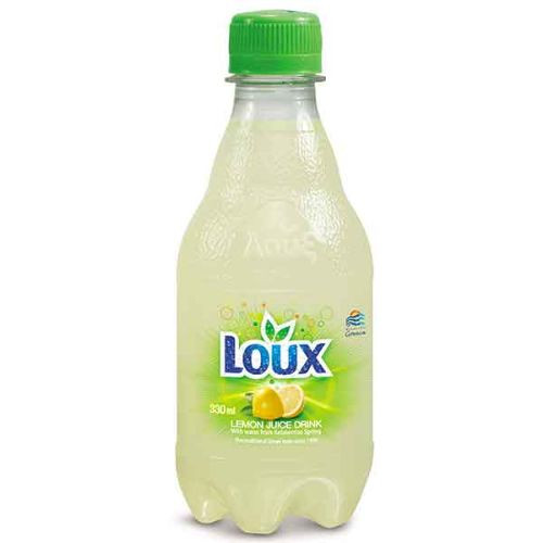 Lemon Carbonated Soft Drink 330ml Loux | Bakalikon