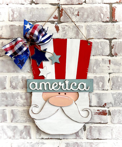 Patriotic Uncle Sam America Sign DIY kit | SolelyYou