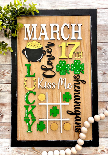 St. Patrick’s Day March Collage DIY kit | SolelyYou