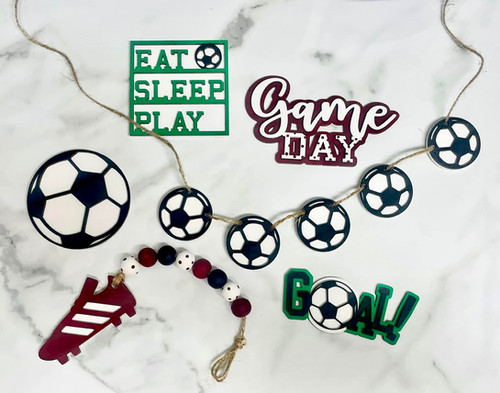 Soccer DIY Tiered Tray Kit | SolelyYou