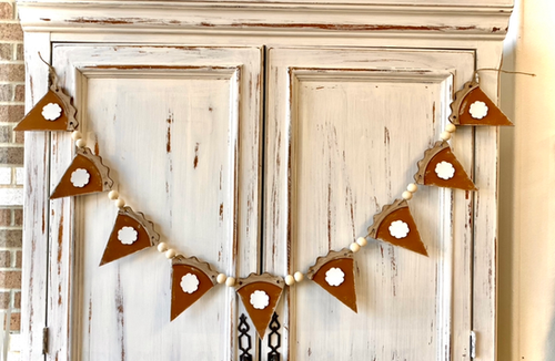 Pumpkin Pie Banner DIY Kit | SolelyYou