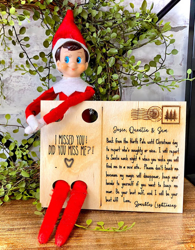 Personalized Elf Post Card | SolelyYou