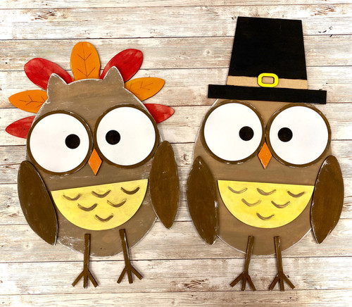 Thanksgiving Owl DIY Kids Kit | SolelyYou