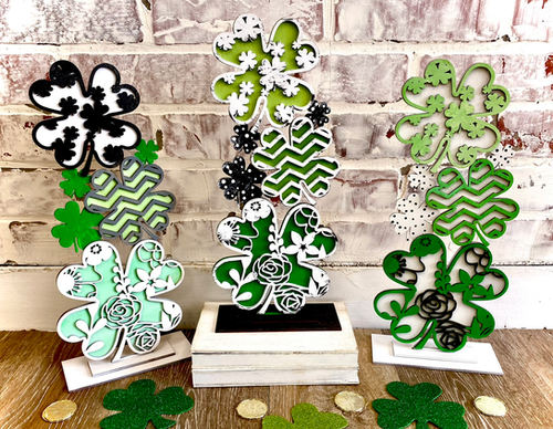 Stacked shamrock DIY kit | SolelyYou