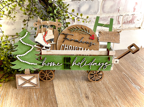 Christmas DIY Wagon Kit Insert | SolelyYou