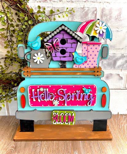 Hello Spring Truck Back Insert DIY kit | SolelyYou