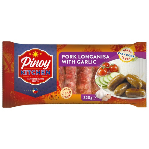Pork Longanisa with Garlic | Nica's Pinoy Store