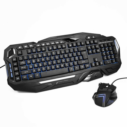 TEK-7000 Computer Gaming Keyboard and Mouse Set