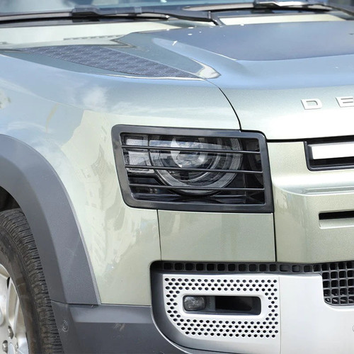 For Land Rover Defender 110 2020-2022 Stainless Steel Car Headlight ...