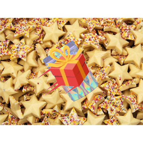 White Stars Pick N Mix Sweets Chocolate Kids Party Bulk Wedding Favours ...