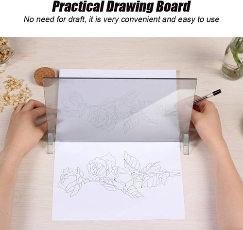 DIY tracing Drawing Pad Board, LED Light Stencil Box Projector Painting ...