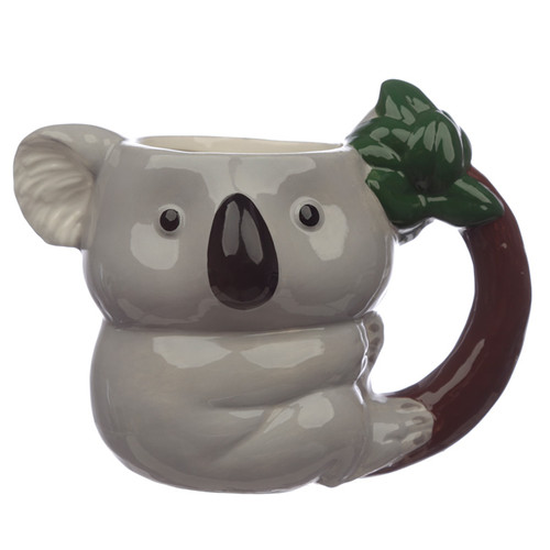 Fun Ceramic Koala Shaped Mug Novelty Gift | yhon-soto-store