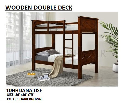 WOODEN DOUBLE DECK 10HHDANA DSE | furniturefair