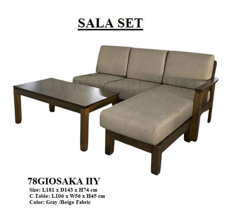 SALA SET 78GIOSAKA IIY | furniturefair