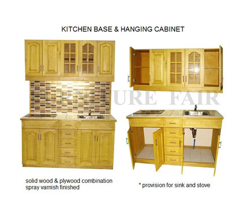 Kitchen Base & Hanging Cabinet (made-to-order)