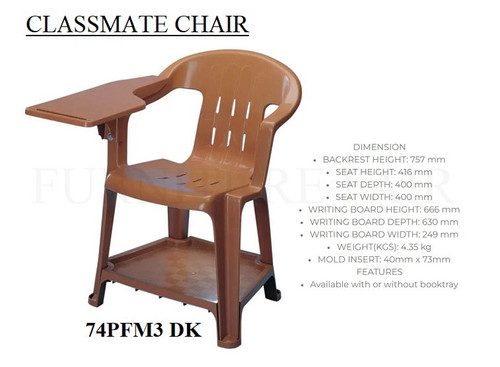CLASSMATE CHAIR 74PFM3 DK | furniturefair