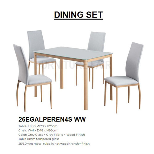 DINING SET 26EGALPEREN | furniturefair