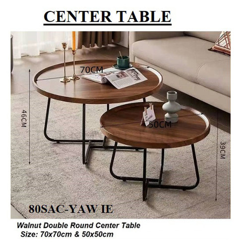 CENTER TABLE 80SAC-YAW IE | furniturefair