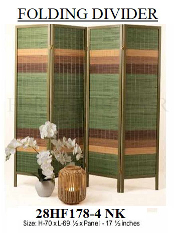 FOLDING DIVIDER 28HF178-4 NK | furniturefair