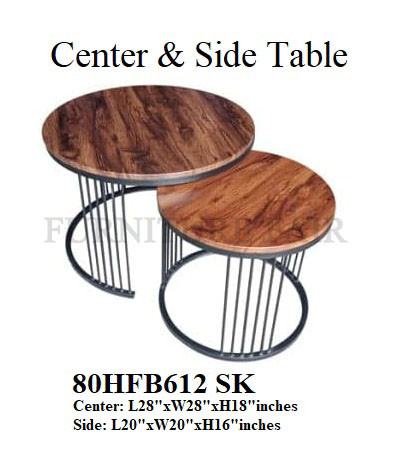 Center & Side Table 80HFB612 SK | furniturefair
