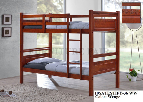 Wooden Double Deck 10SATESTIFY-36 WW | furniturefair