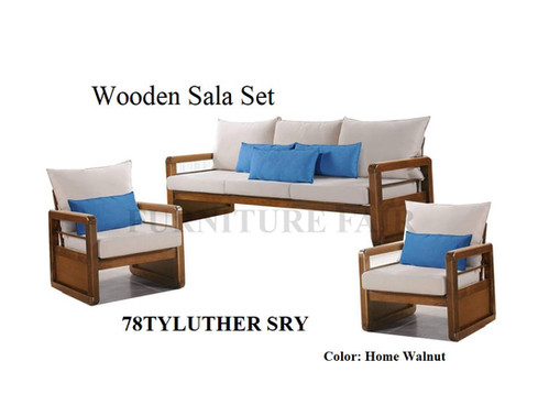 Wooden Sala Set 78TYLUTHER SRY | furniturefair